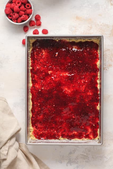 Raspberry Bars (Made with cake mix!) | My Baking Addiction