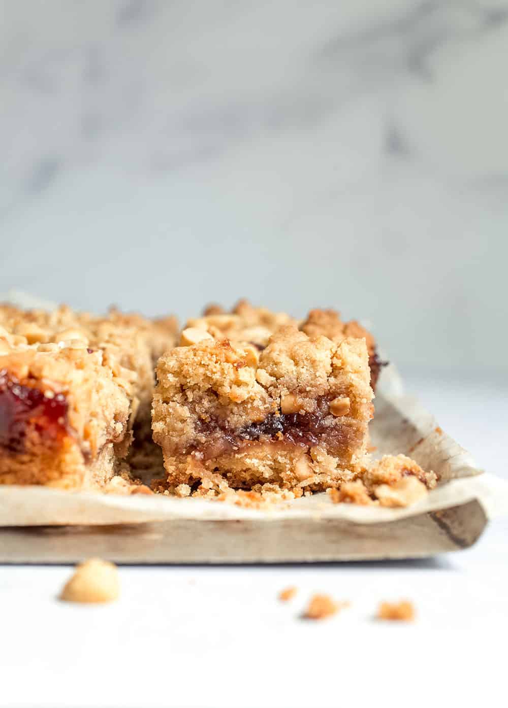 Peanut Butter and Jelly Bars