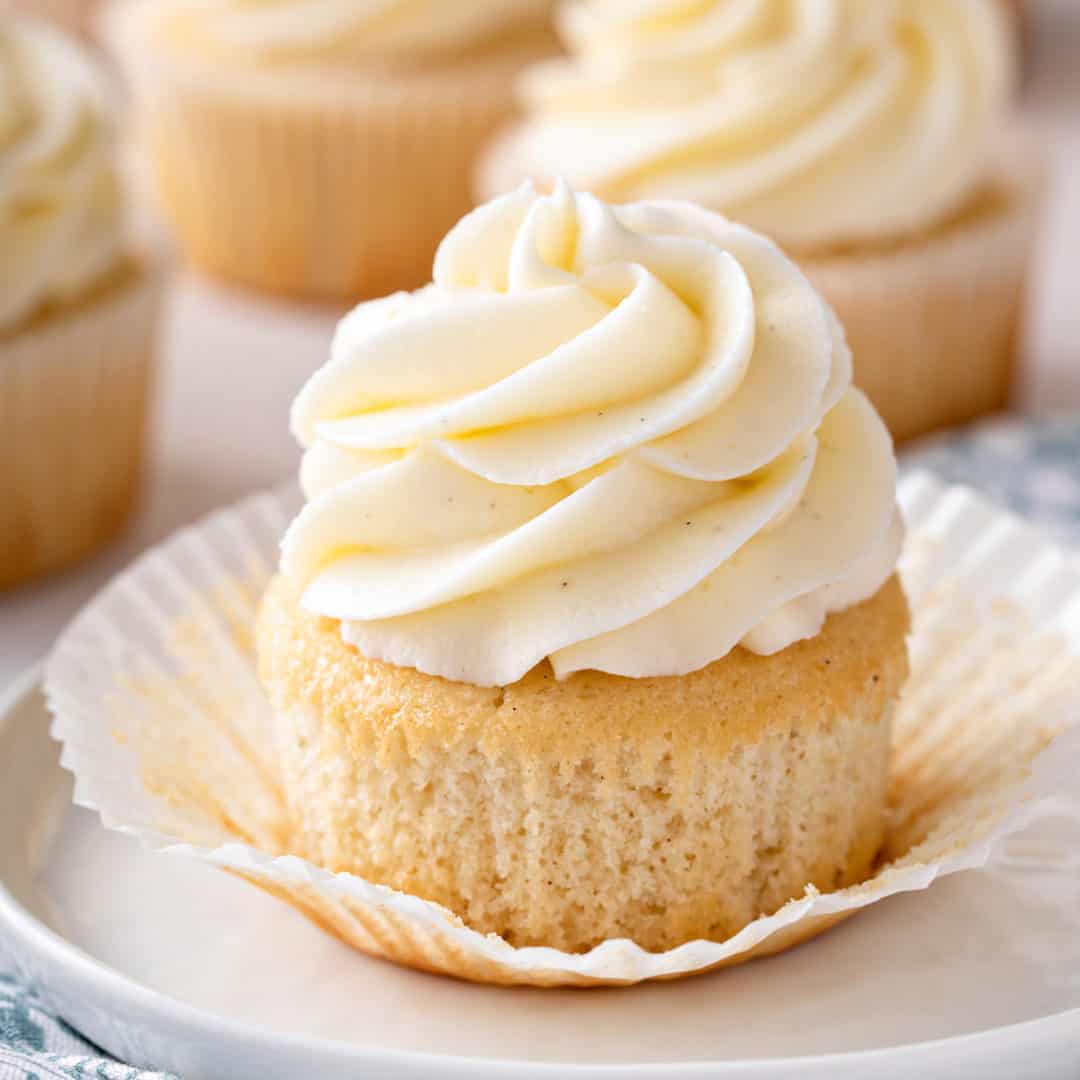 Vanilla Cupcakes Recipe | My Baking Addiction