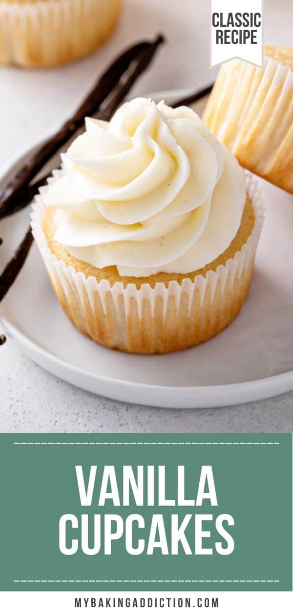 Vanilla Cupcakes Recipe | My Baking Addiction