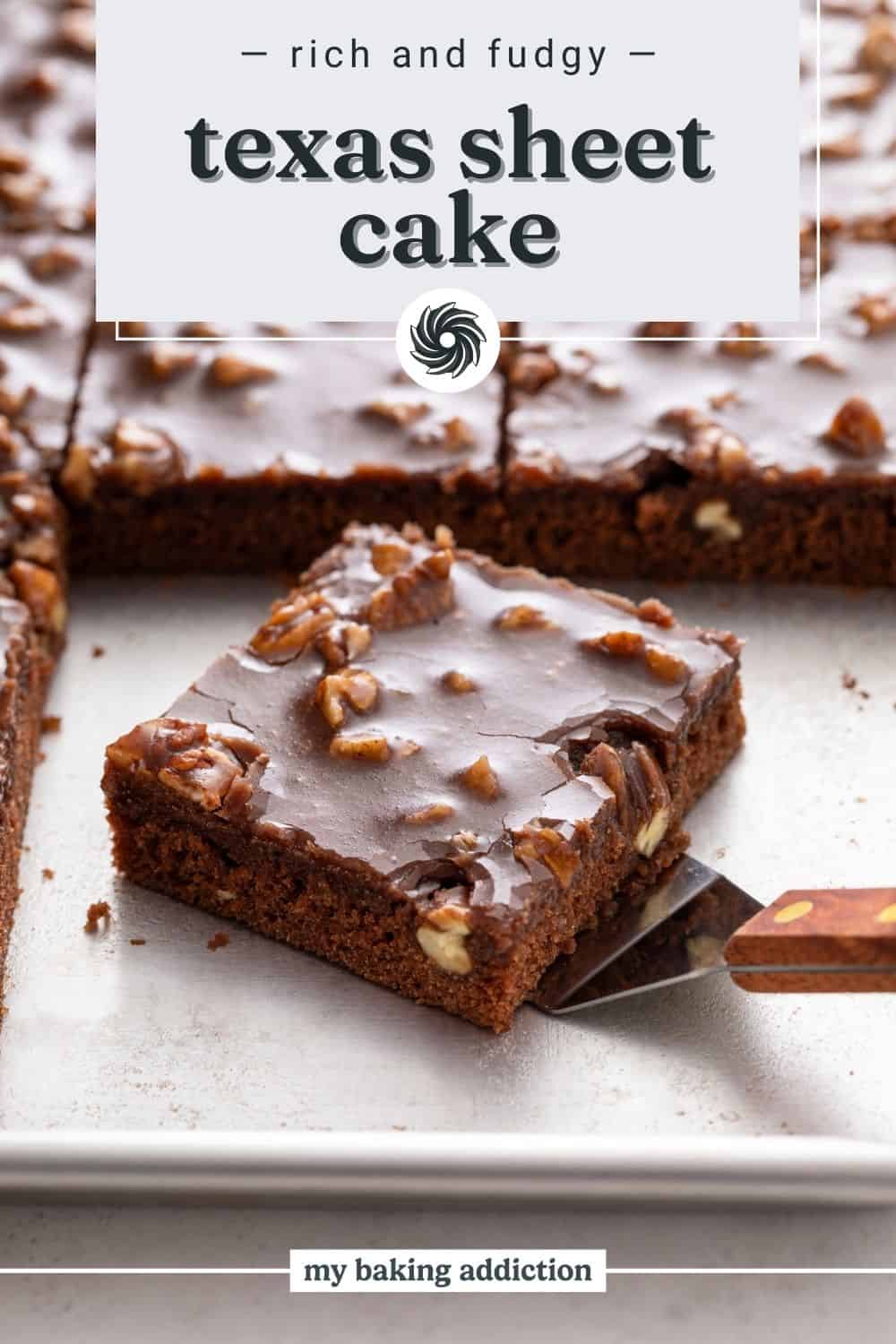 Texas Sheet Cake | My Baking Addiction