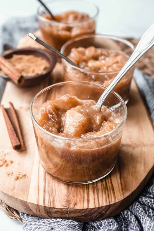 Easiest Crockpot Applesauce | My Baking Addiction