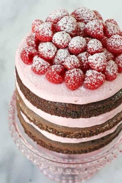 Chocolate Raspberry Cake | My Baking Addiction