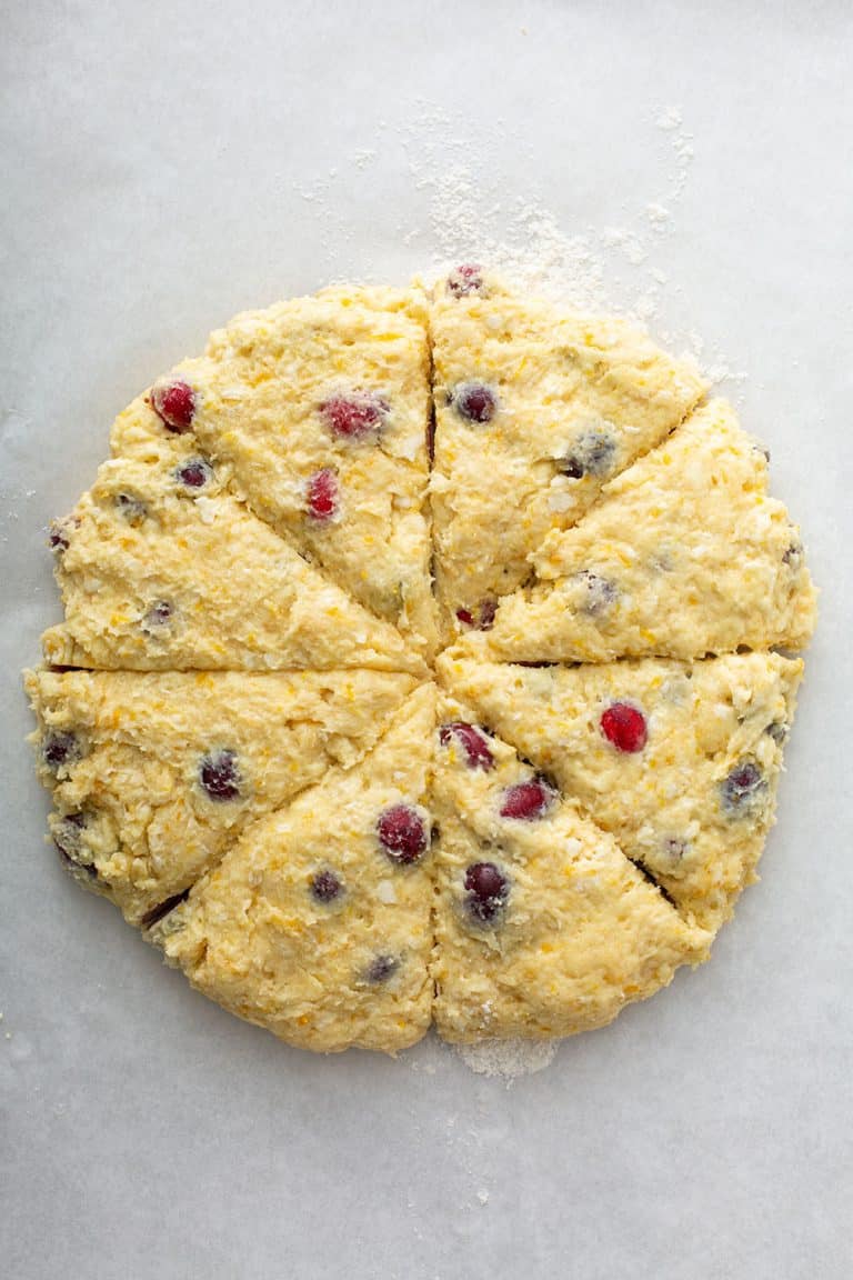 Cranberry Orange Scones | My Baking Addiction