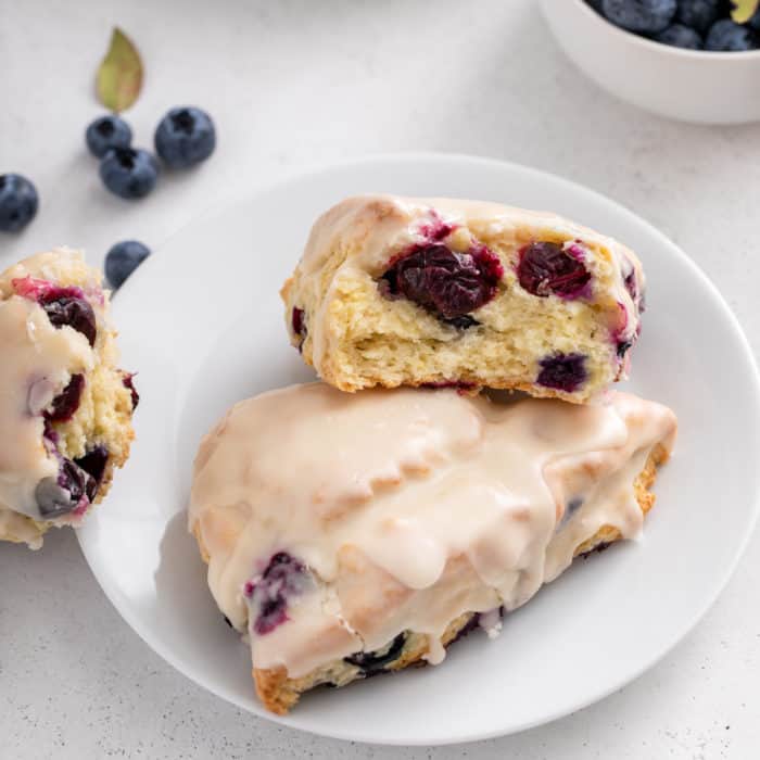 Blueberry Scones Recipe | My Baking Addiction