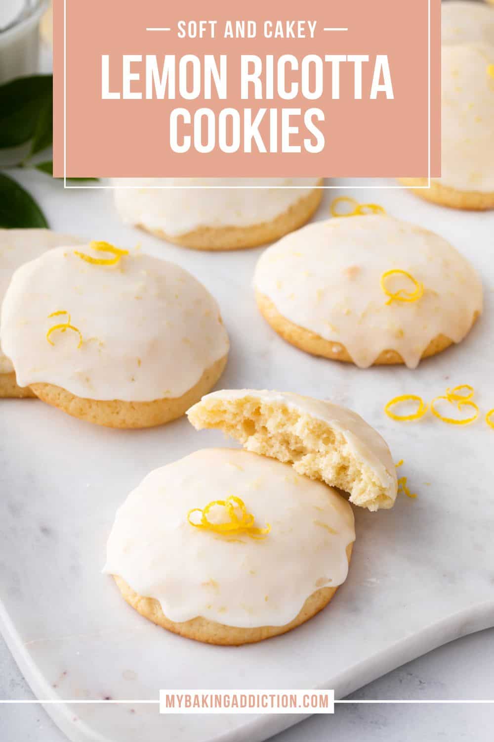 Lemon Ricotta Cookies | My Baking Addiction