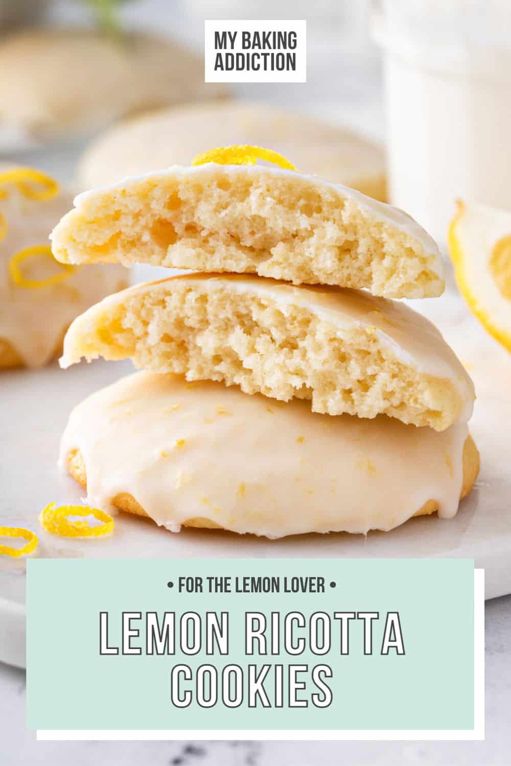 Lemon Ricotta Cookies | My Baking Addiction