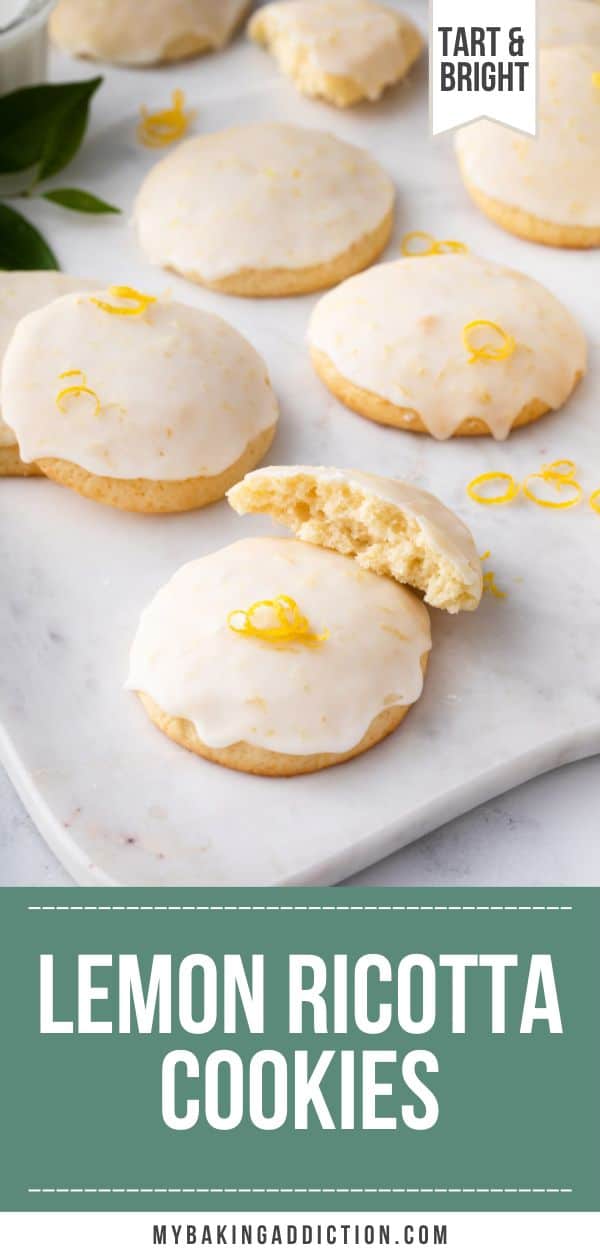 Lemon Ricotta Cookies | My Baking Addiction