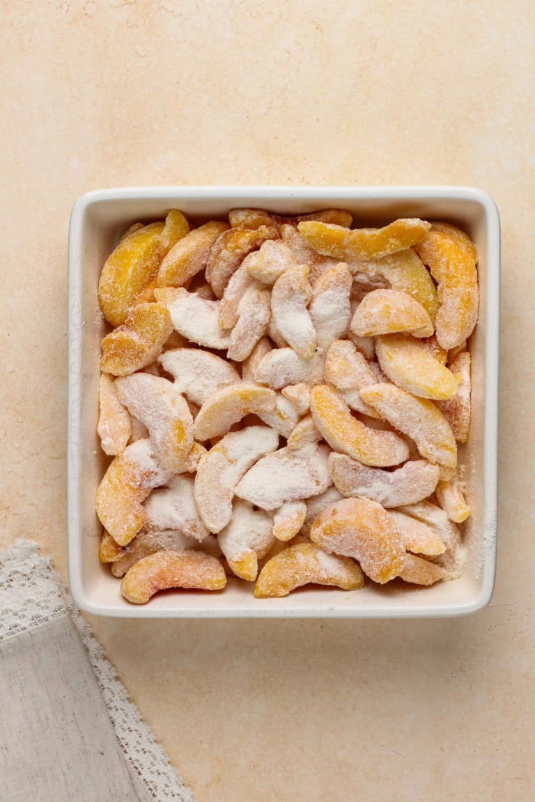 Peach Crisp | My Baking Addiction