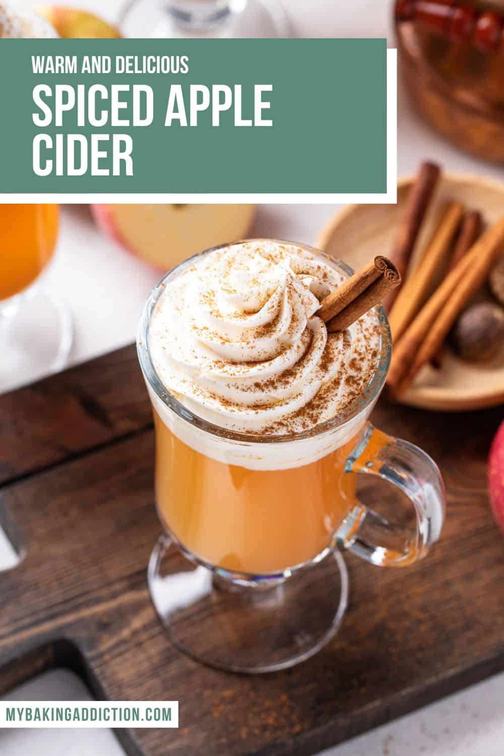 Spiced Apple Cider | My Baking Addiction