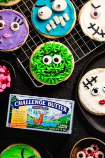 Halloween Monster Decorated Sugar Cookies | My Baking Addiction