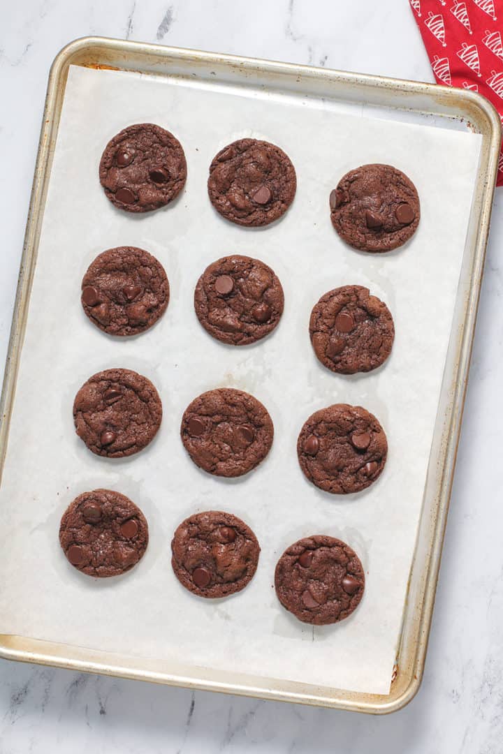 Peppermint Mocha Cookies | My Baking Addiction