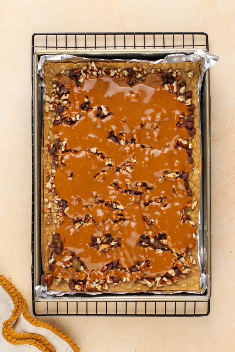 Caramel Pecan Bars | My Baking Addiction