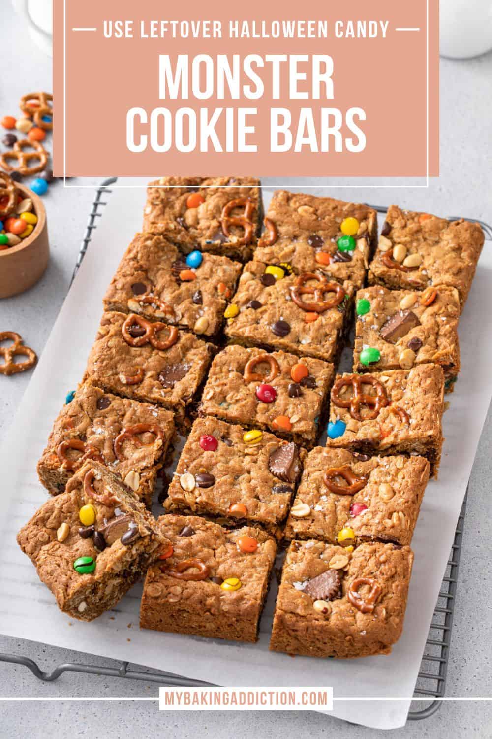 Monster Cookie Bars | My Baking Addiction
