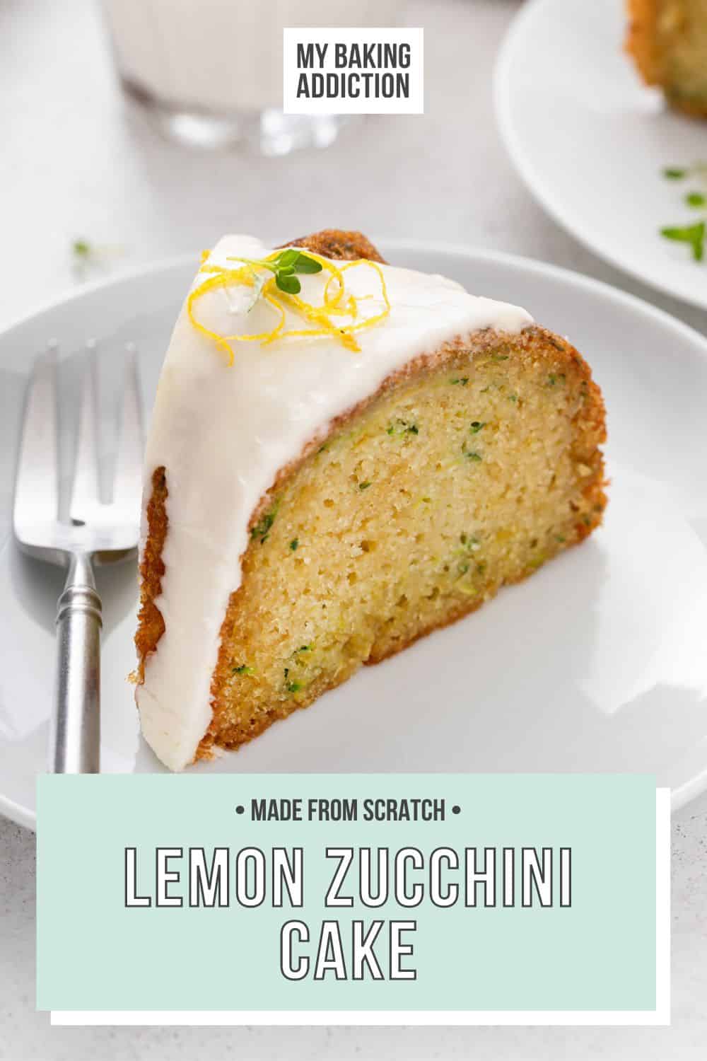 Lemon Zucchini Cake | My Baking Addiction