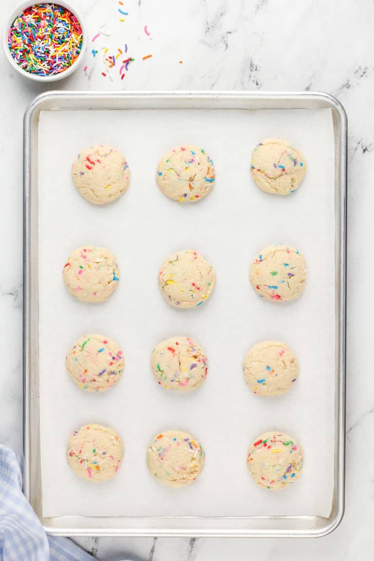 Birthday Cake Cookies | My Baking Addiction