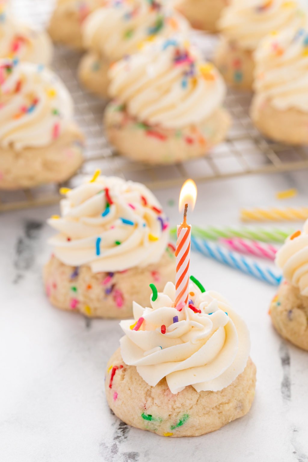 Birthday Cake Cookies | My Baking Addiction