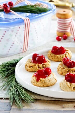 Cherry Cheesecake Cookies