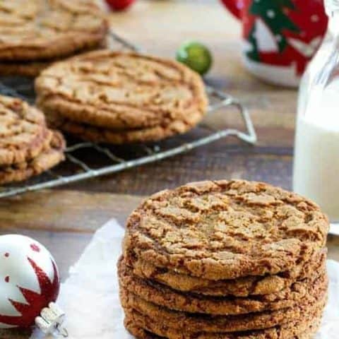 Crispy Ginger Cookies - My Baking Addiction