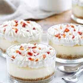 Maple Bacon Cheesecakes - My Baking Addiction