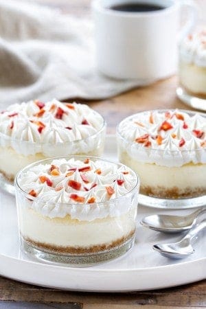 Maple Bacon Cheesecakes - My Baking Addiction