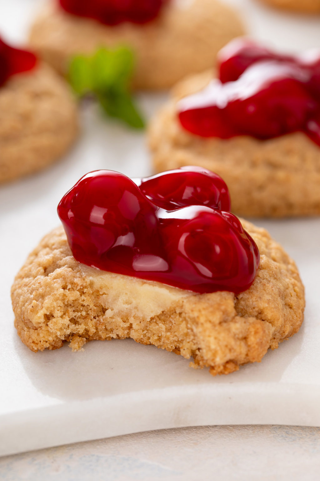 Cherry Cheesecake Cookies