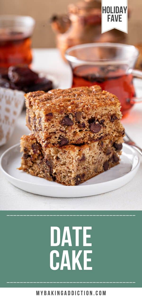 Date Cake - My Baking Addiction