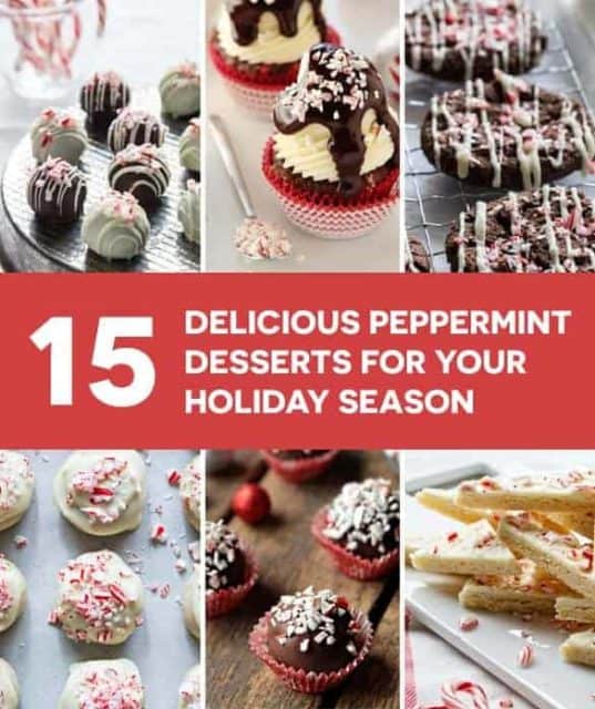15 Peppermint Desserts for Your Holiday Season - My Baking Addiction