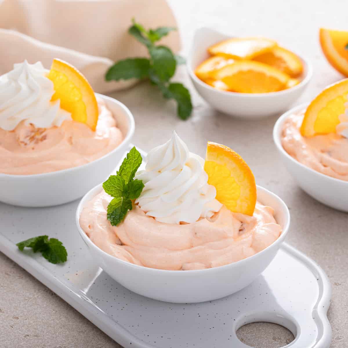 Orange Jello Fluff