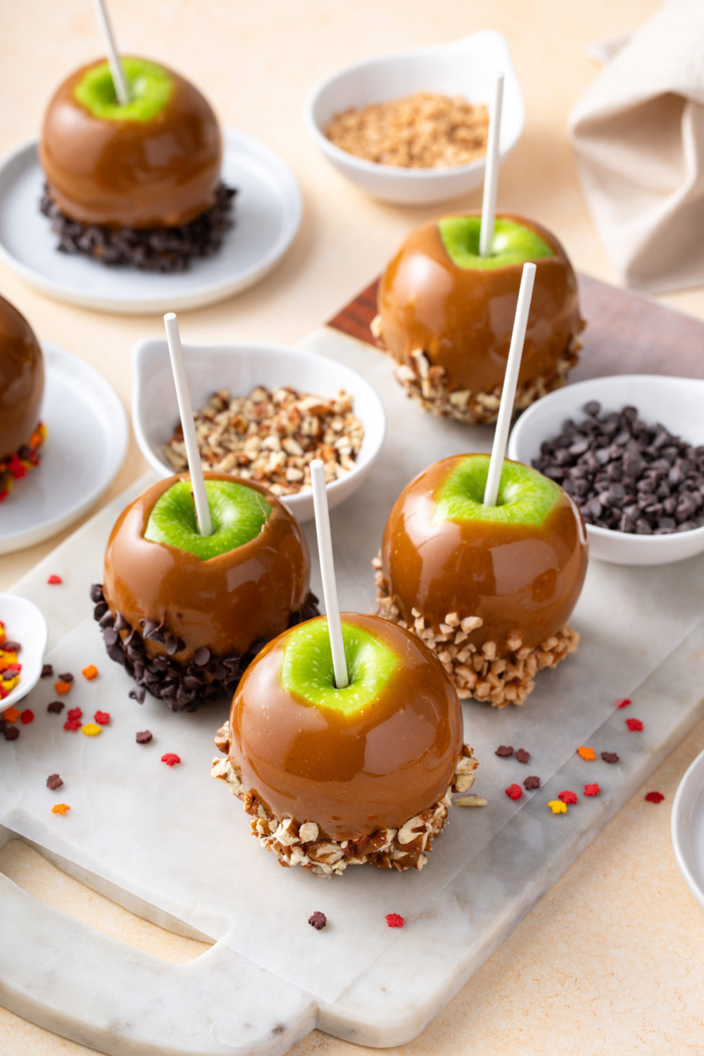 Caramel Apples - My Baking Addiction