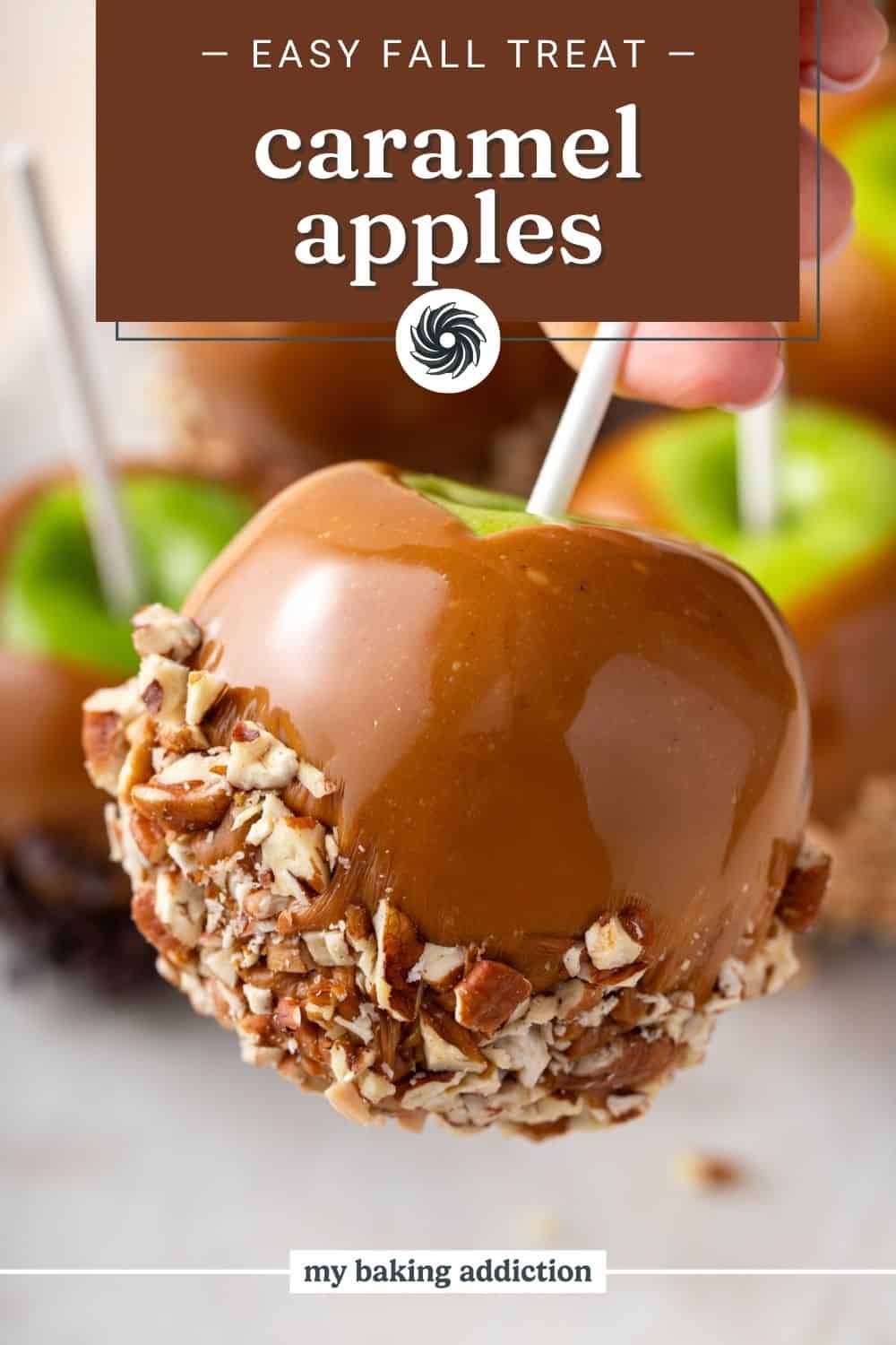 Caramel Apples - My Baking Addiction