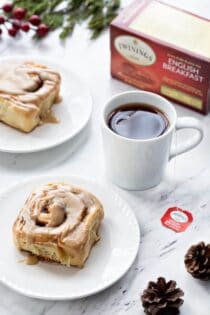 Overnight Toffee Cinnamon Rolls - My Baking Addiction