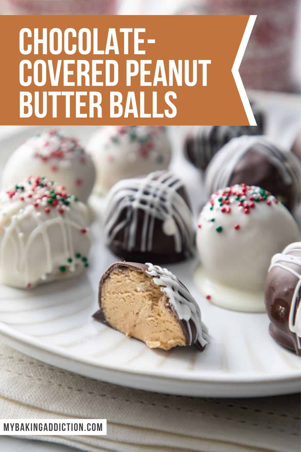 Chocolate-Covered Peanut Butter Balls - My Baking Addiction ...