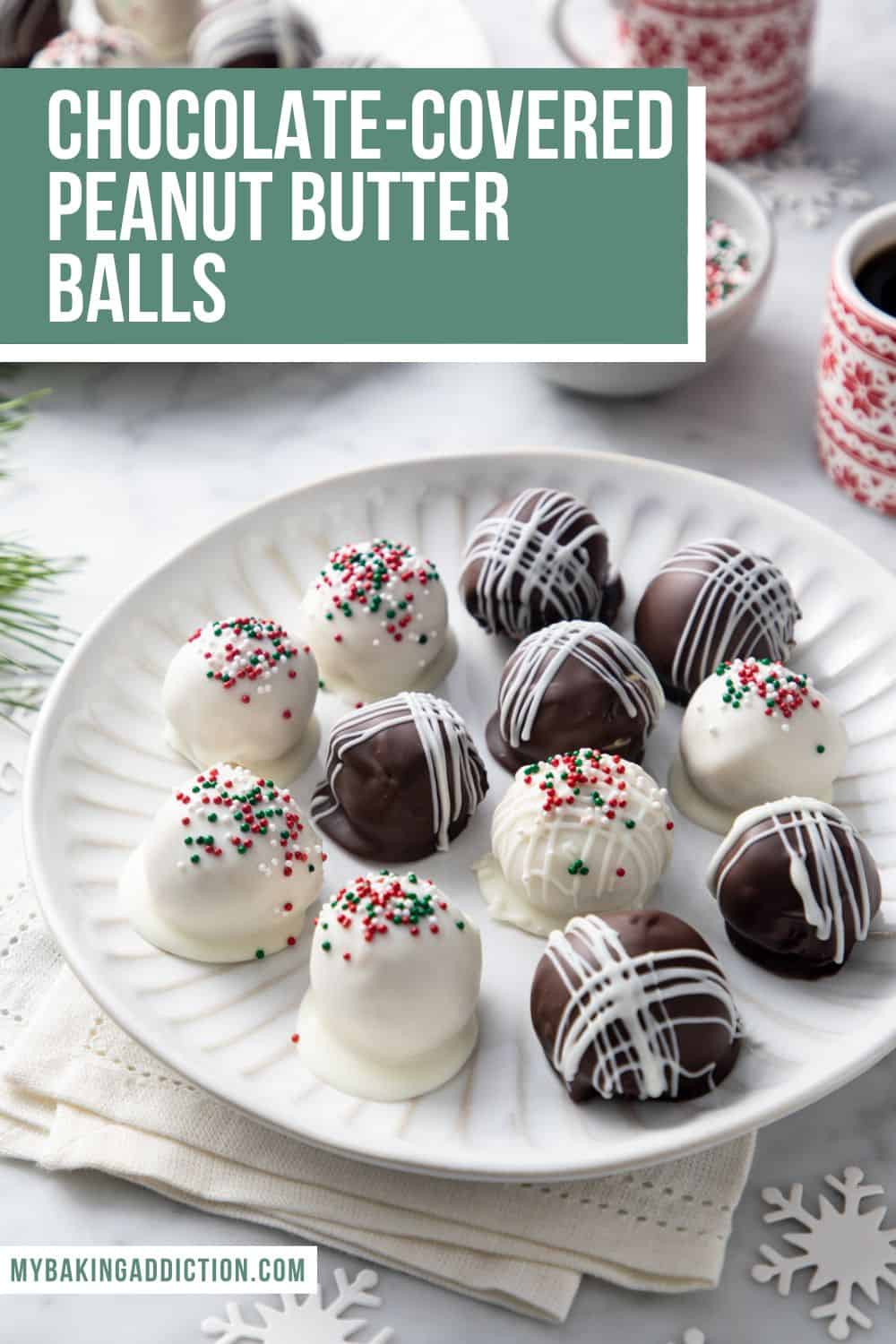Chocolate-Covered Peanut Butter Balls