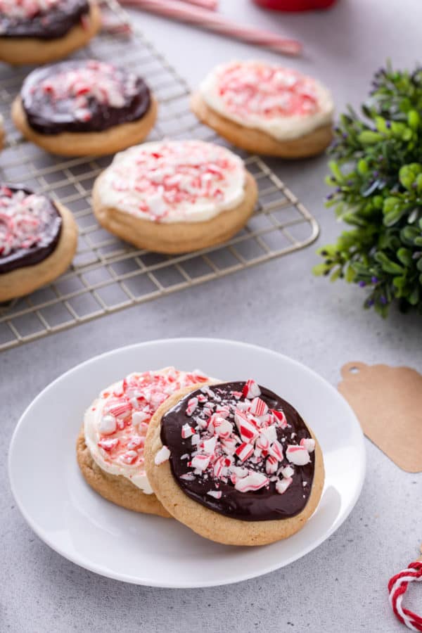 Peppermint Cookies - My Baking Addiction