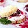 Roasted Cherry Shortcake with Buttermilk Cream - My Baking Addiction
