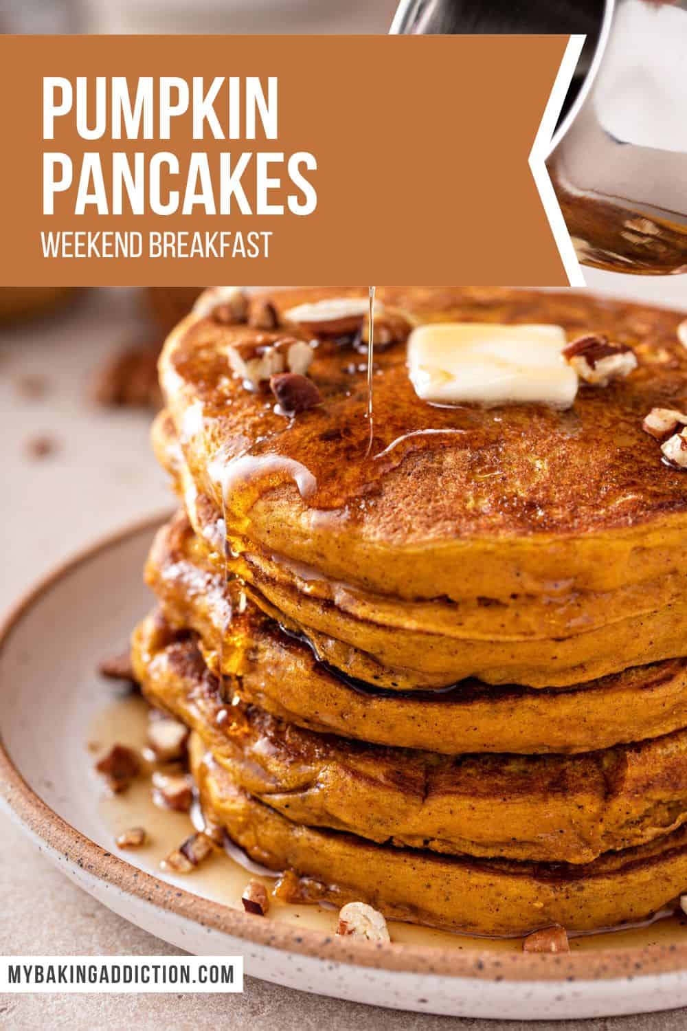 Pumpkin Pancakes Recipe | My Baking Addiction
