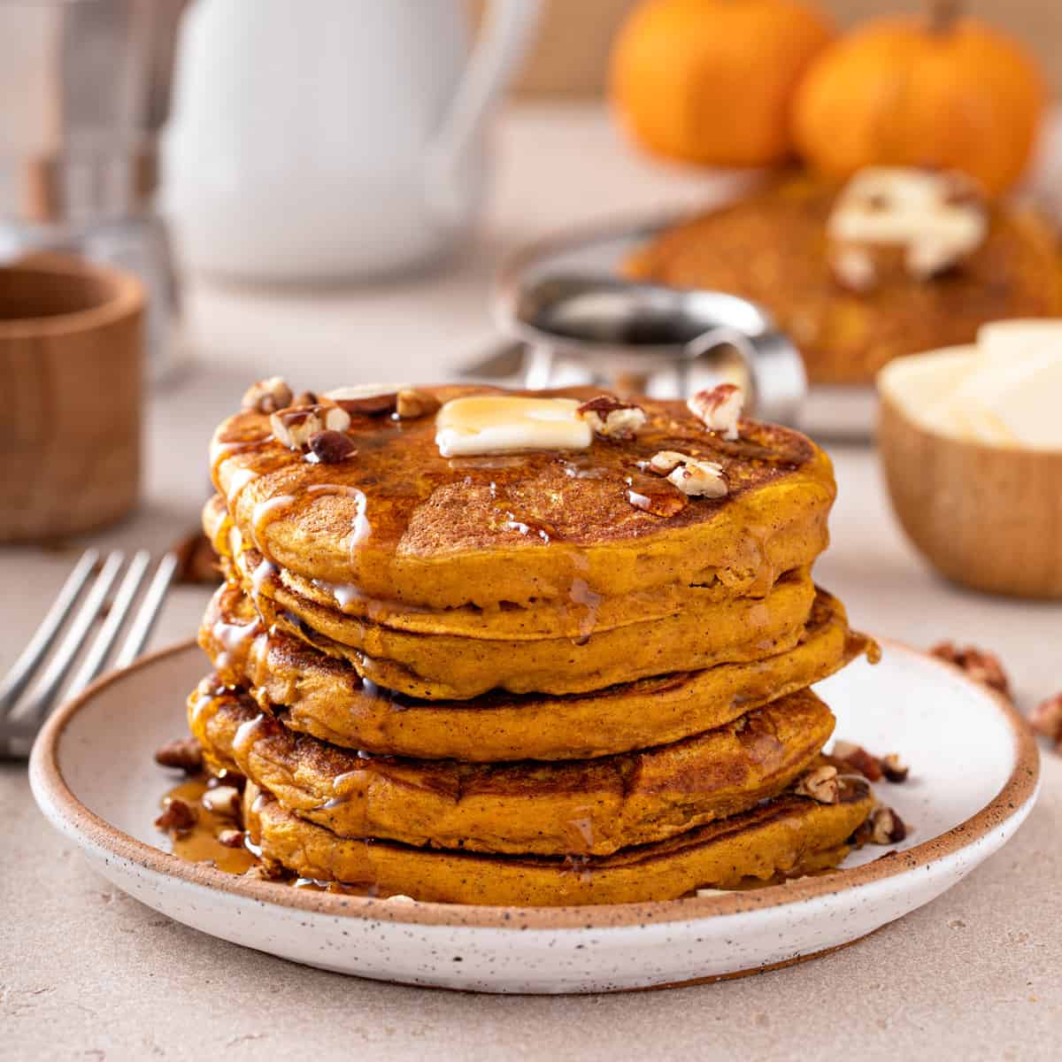 Pumpkin Pancakes Recipe | My Baking Addiction