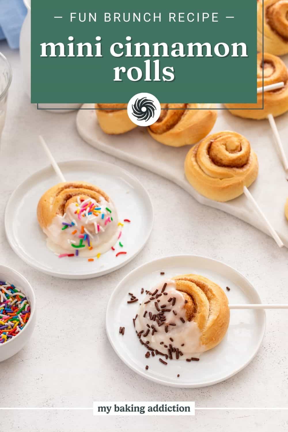 Mini Cinnamon Rolls - My Baking Addiction