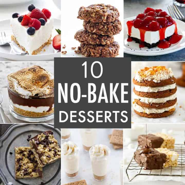 10 No-Bake Dessert Recipes