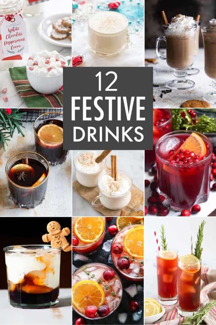 12 Festive Drinks - My Baking Addiction
