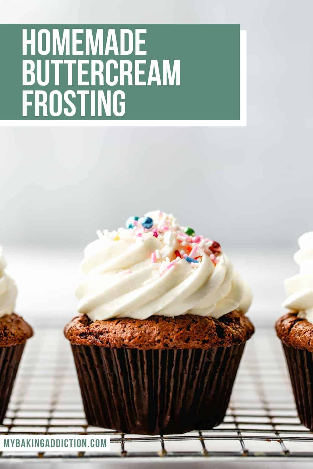 Homemade Buttercream Frosting Recipe | My Baking Addiction