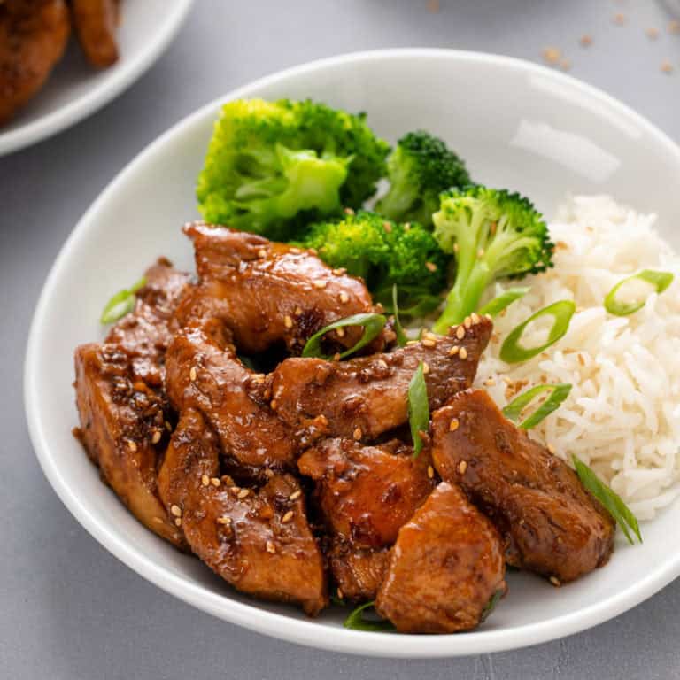 Honey Soy Chicken and Rice - My Baking Addiction