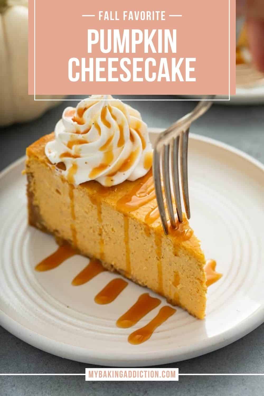 Easy Pumpkin Cheesecake Recipe With Graham Cracker Crust - Nadler Creent