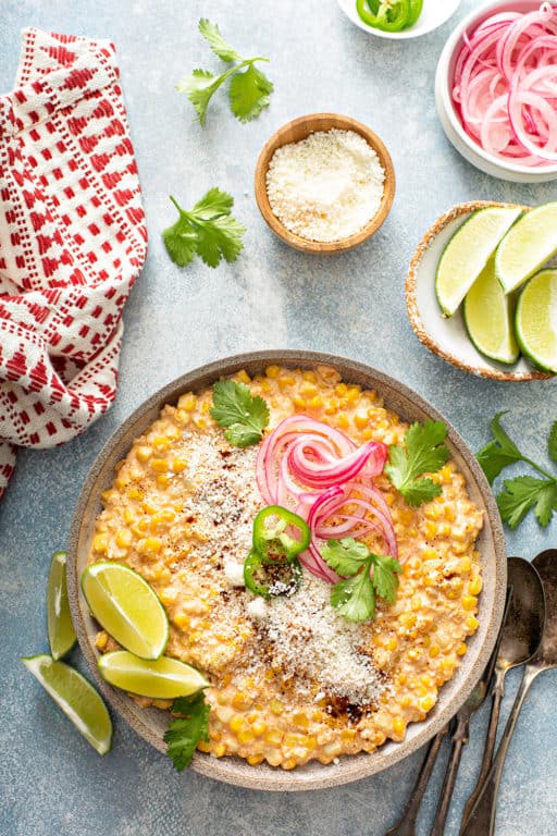 Mexican Street Corn Salad (Esquites)
