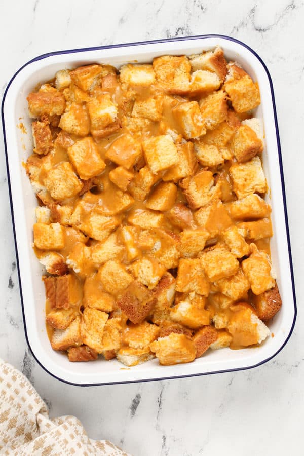 Pumpkin French Toast Casserole - My Baking Addiction