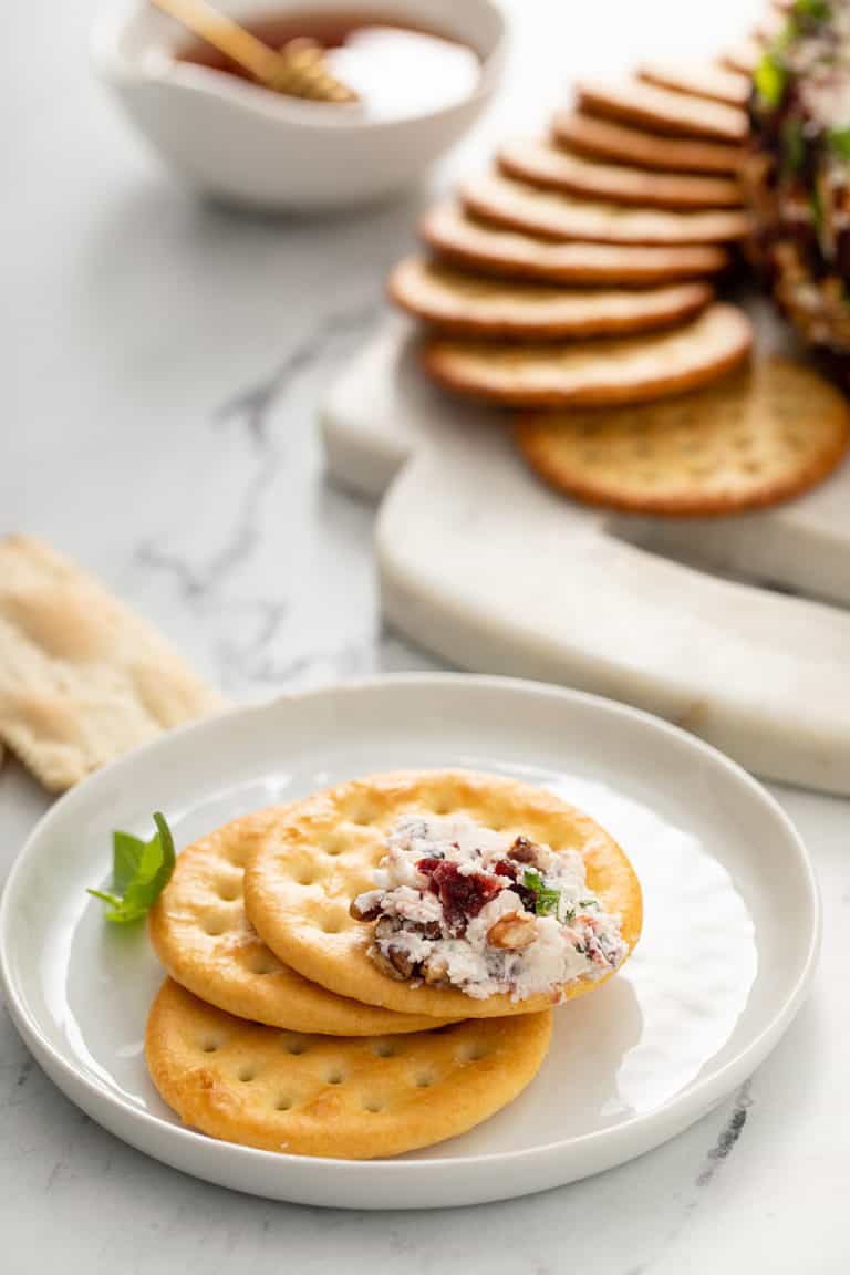 Cranberry Pecan Goat Cheese Ball - My Baking Addiction