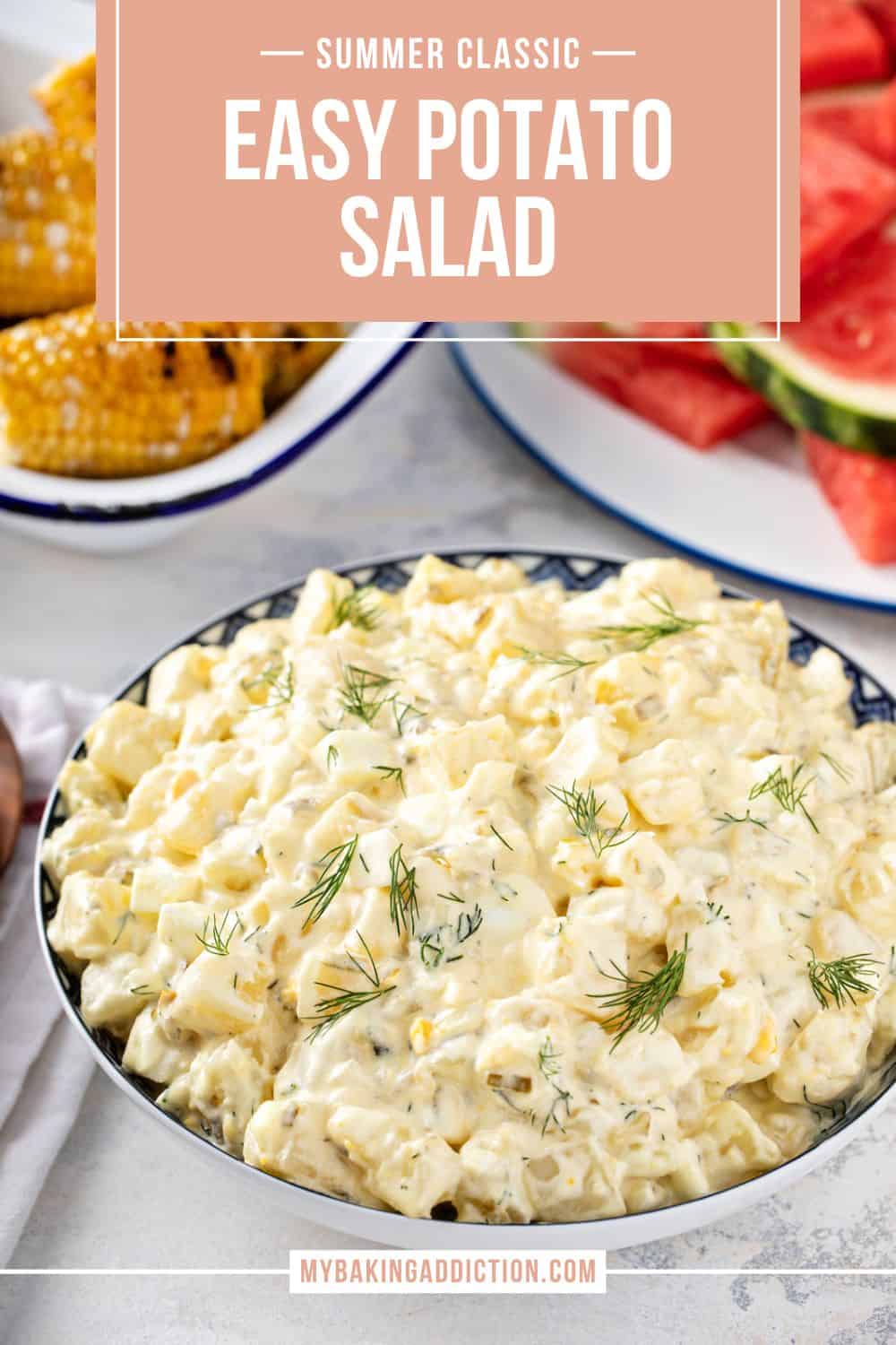 Easy Potato Salad Recipe - My Baking Addiction