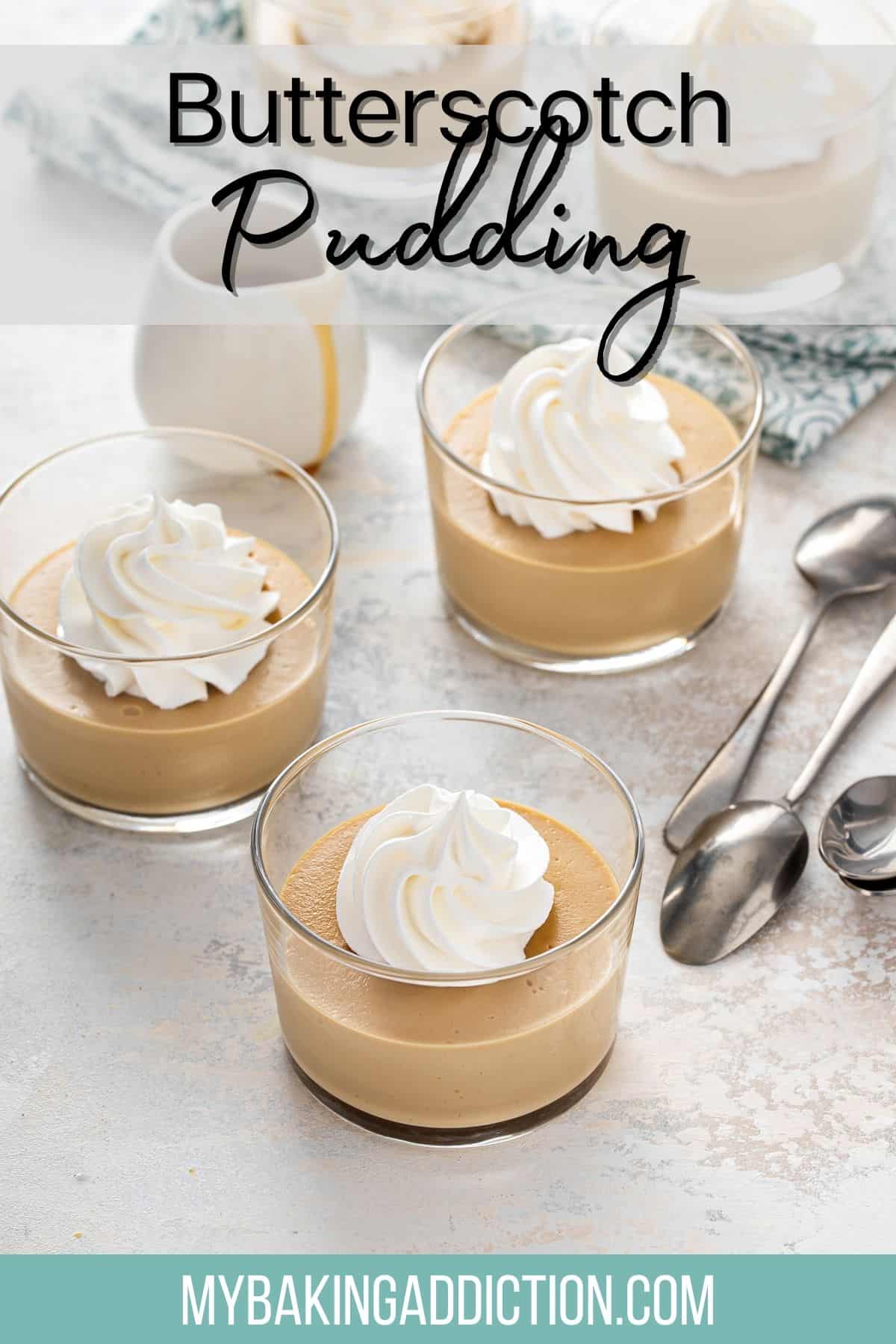 Butterscotch Pudding - My Baking Addiction