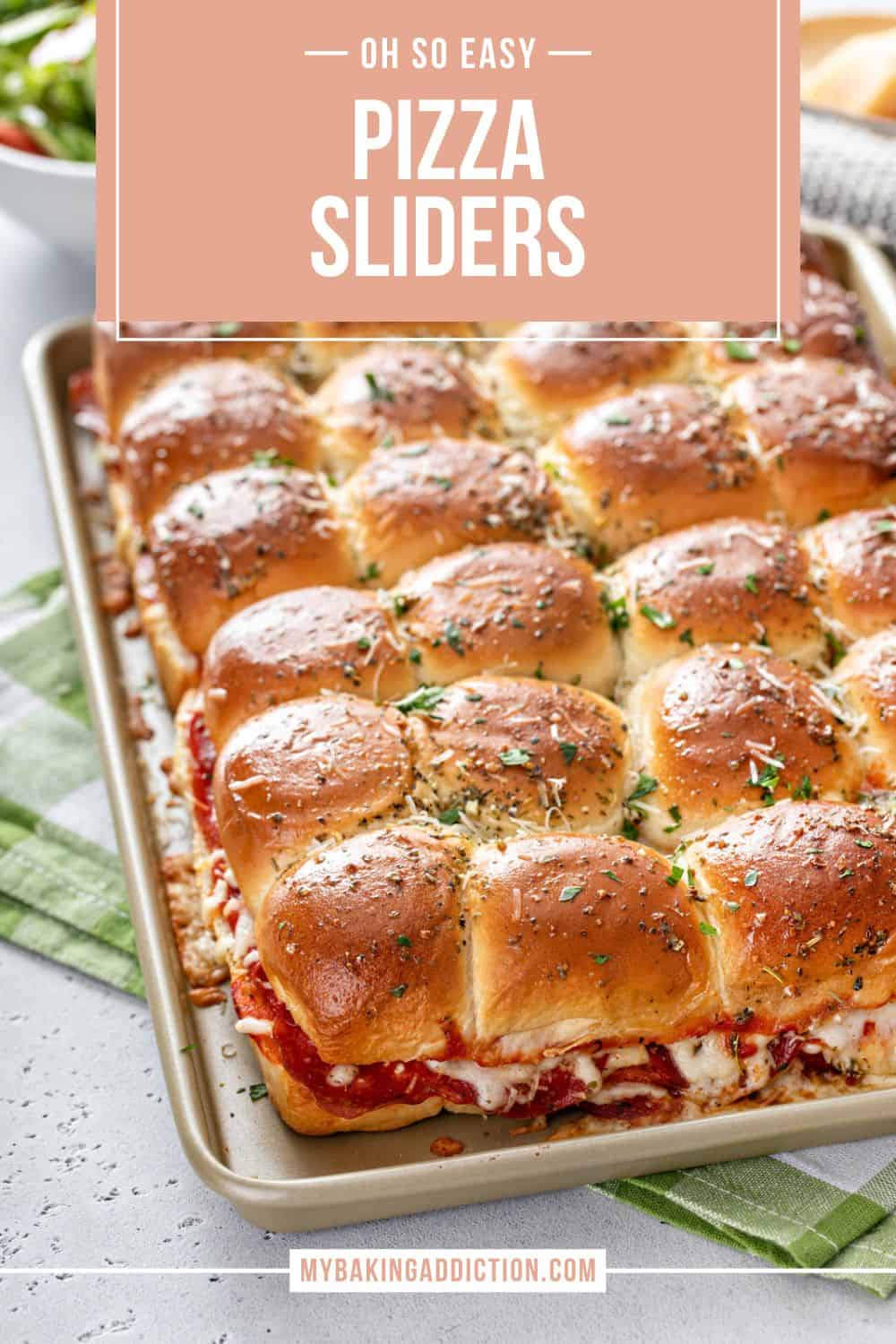 Pizza Sliders (Quick & Easy!) - My Baking Addiction